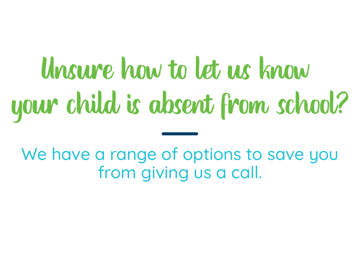Unsure how to let us know your child is absent? - Harrisdale Primary School